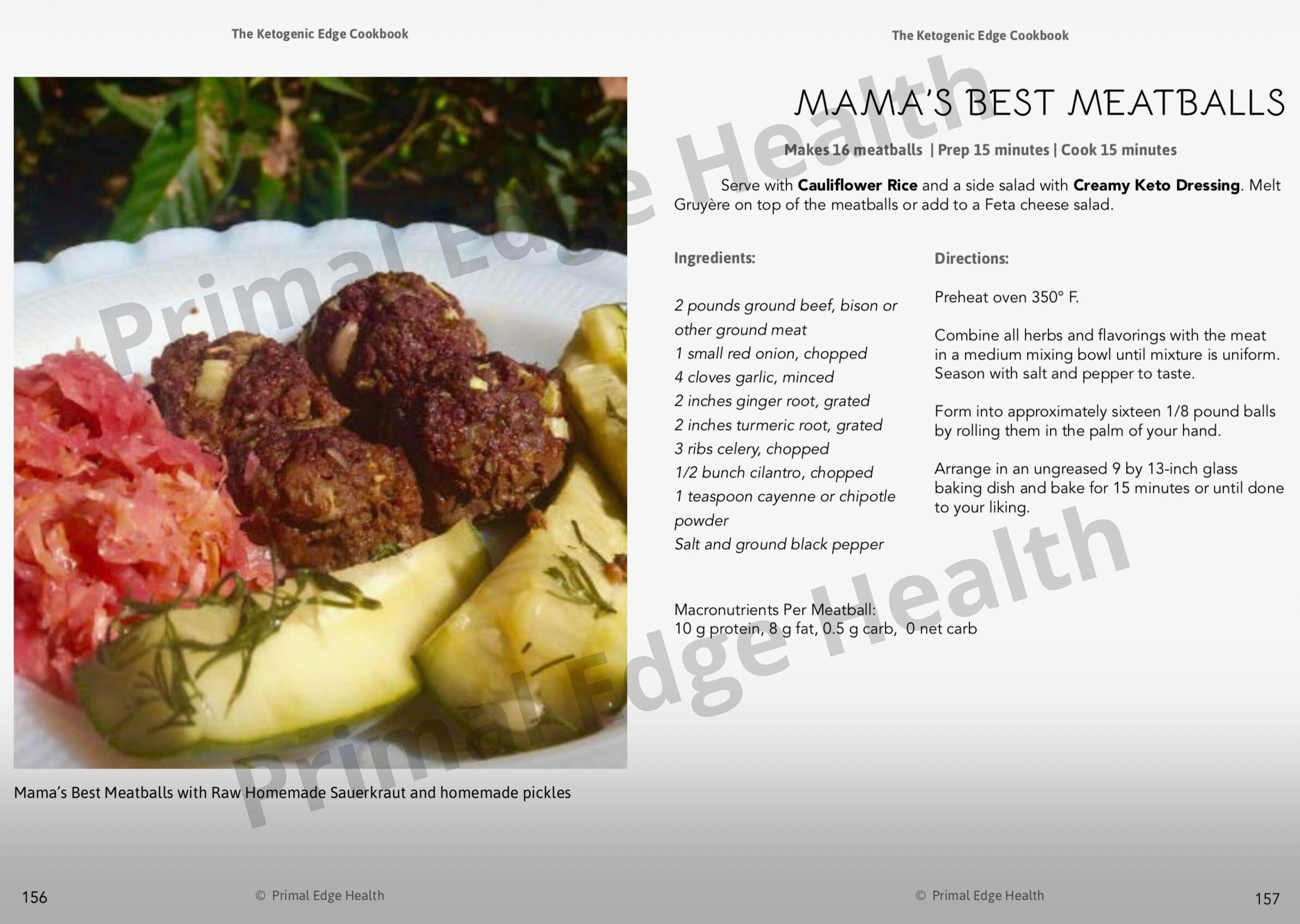 Quick & Easy Keto Meals (the Ketogenic Edge Cookbook) EBOOK - Etsy