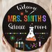Science Lab Door Sign, Personalized Science Teacher, Chemistry Teacher ...