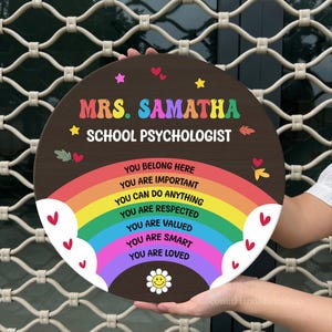 School Social Worker Office Sign, Social Worker Door Hanger ...