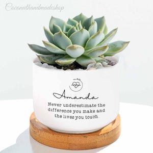 Personalized Planter Pot Gift, Nurse Gift, Healthcare Worker ...