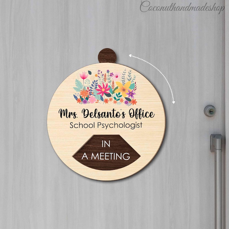 Rotating Office Door Signs - Etsy