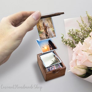 Collection of Beautiful Memories Photo Box, Custom Photo Gift Box ...