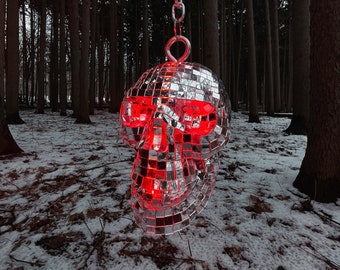 Skull Disco Ball - Etsy