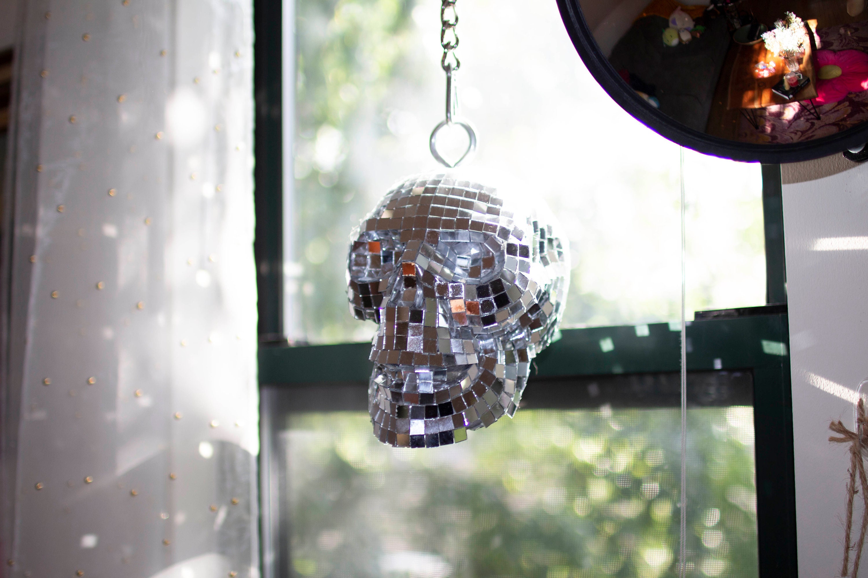 Disco Ball Skull — Sarina Benoit