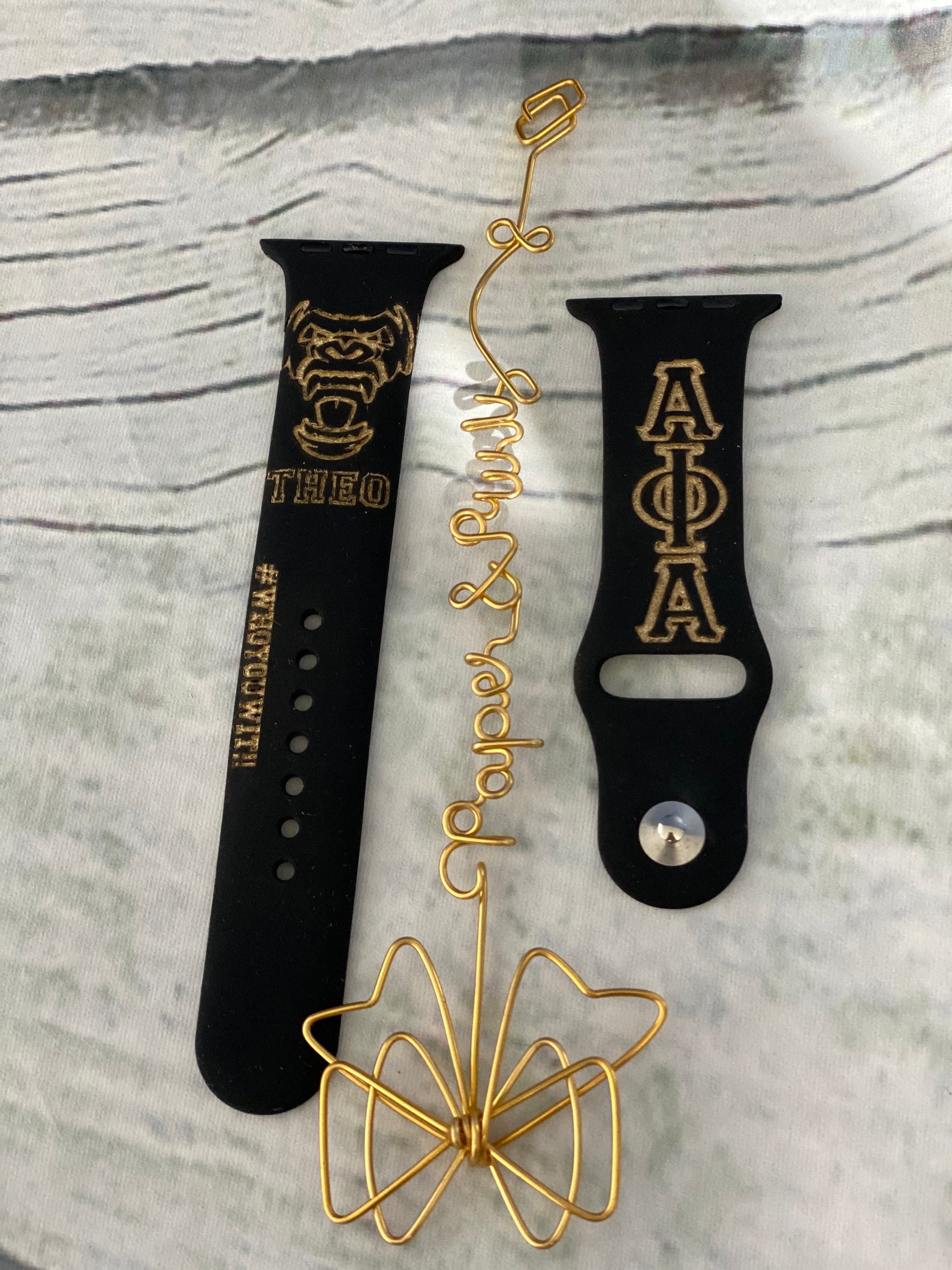 Alpha Phi Alpha Inspired Apple Watch Band - Etsy