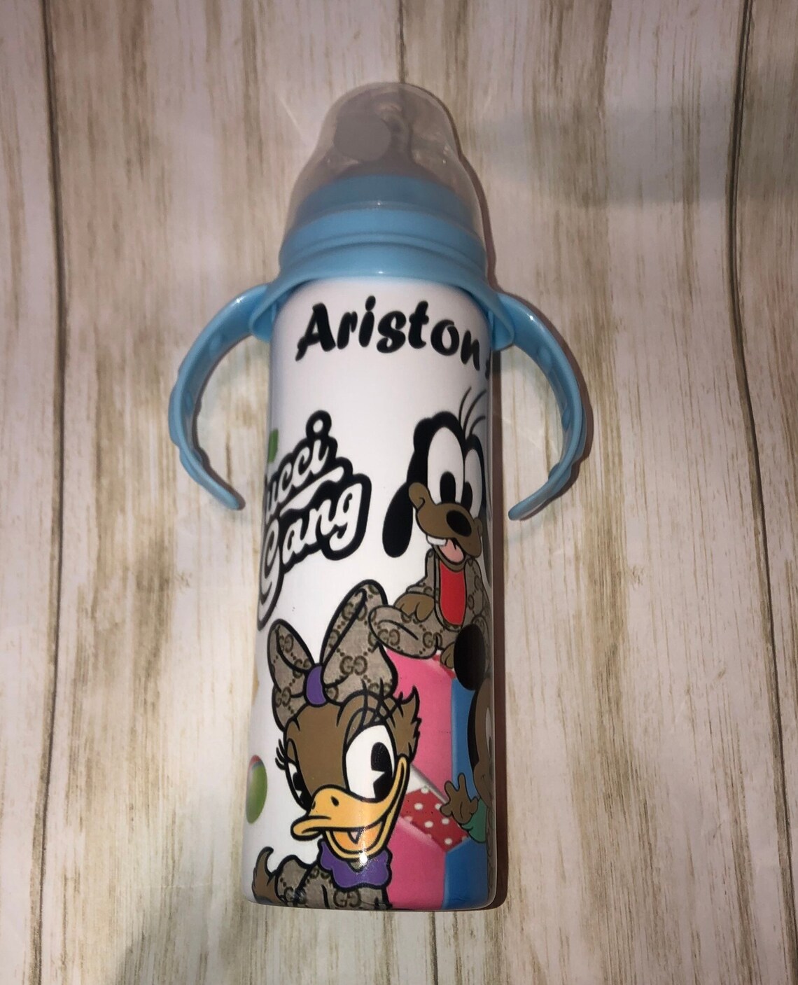 Custom Baby Bottle, Personalized Baby Bottle, Stainless Steel Baby ...