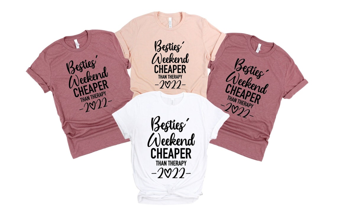 Girls Weekend Cheaper Than Therapy 2022 SVG, Besties, Girls Trip, Girls ...