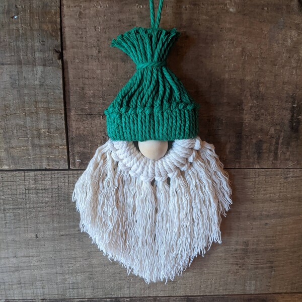 Macrame Santa - Etsy