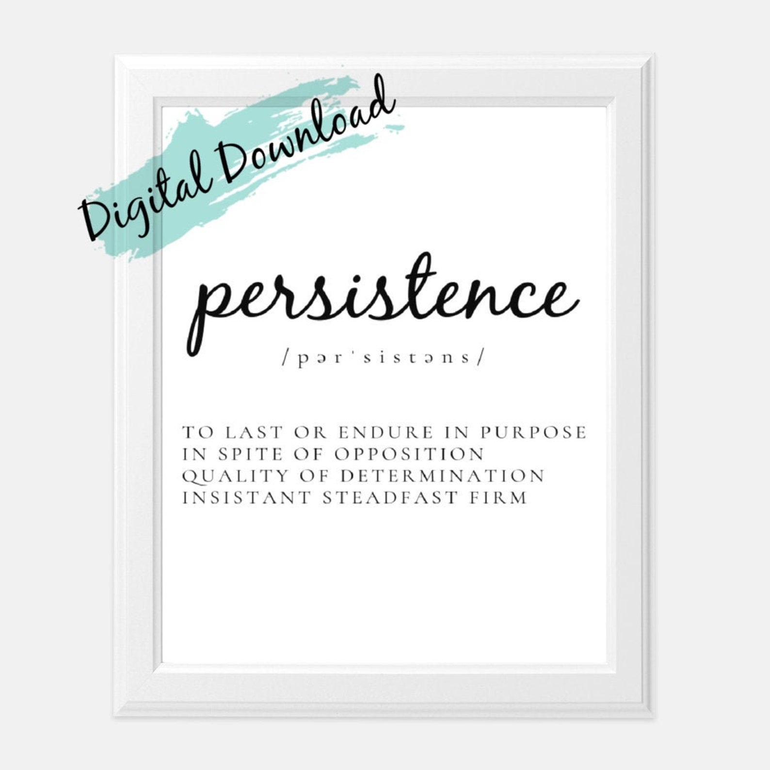 Persistence Meaning