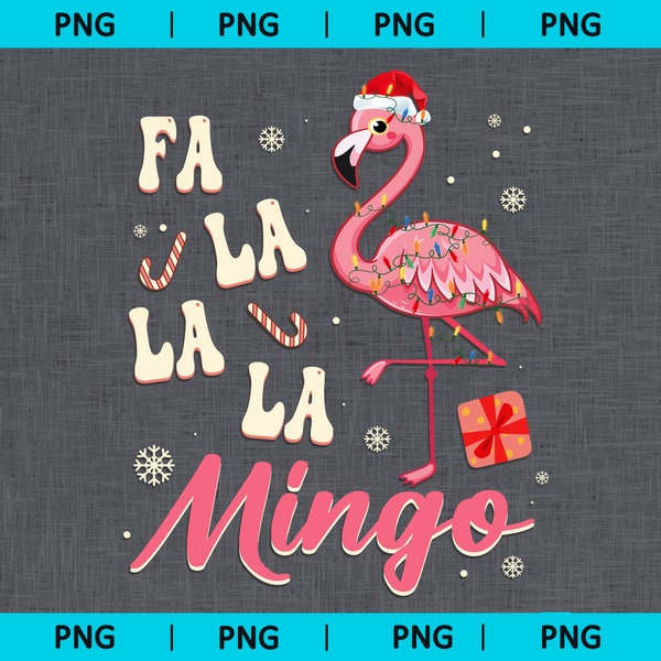 Flamingo Christmas - Etsy