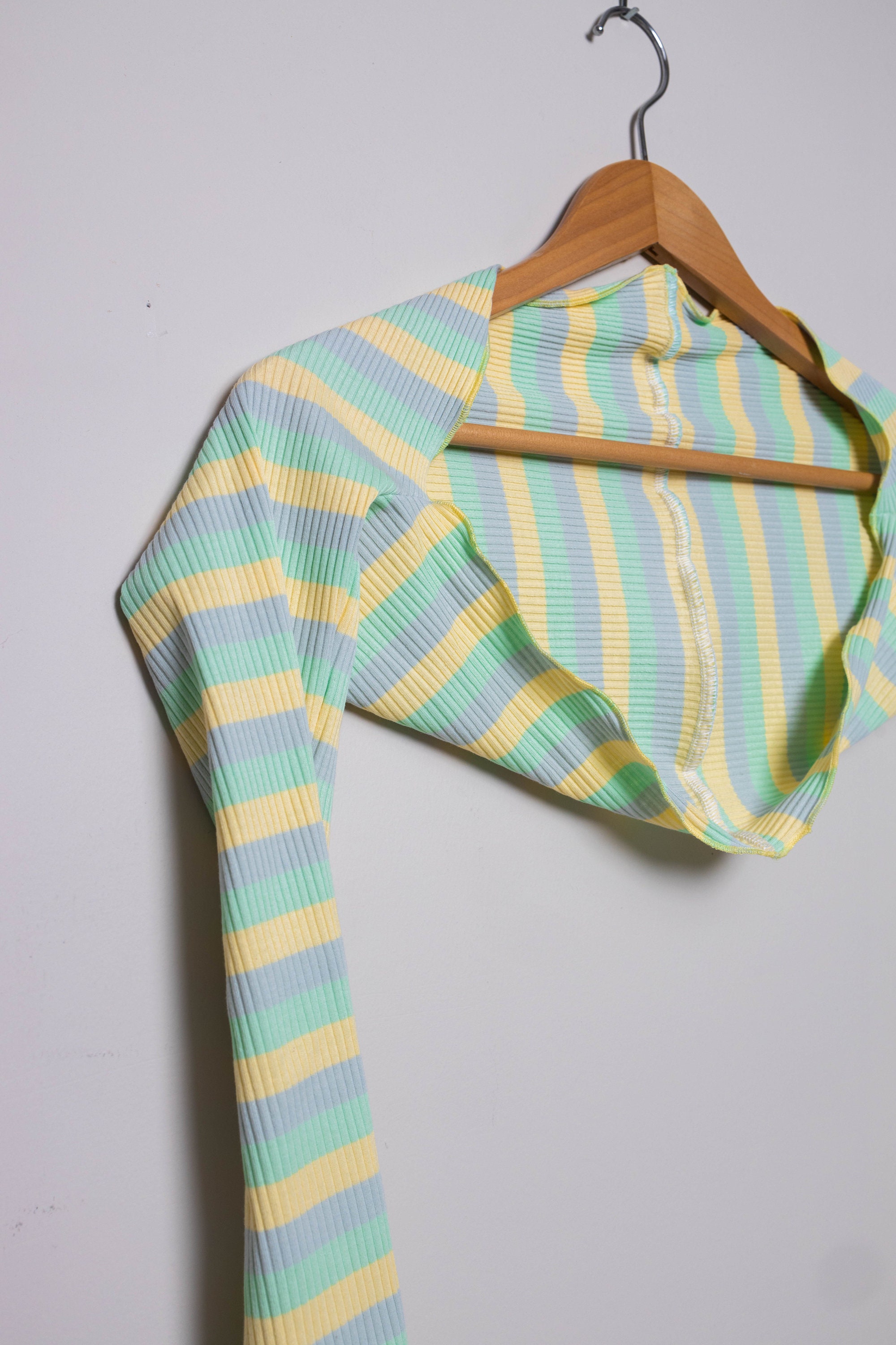 TTD Classic Ballet Warm up Long Sleeve Bolero Shrug - Kiwi Lemon Dream ...