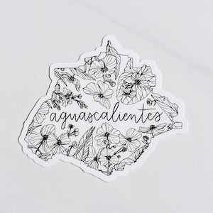 Aguascalientes Sticker | Mexico State Sticker | Sagittaria Demersa ...