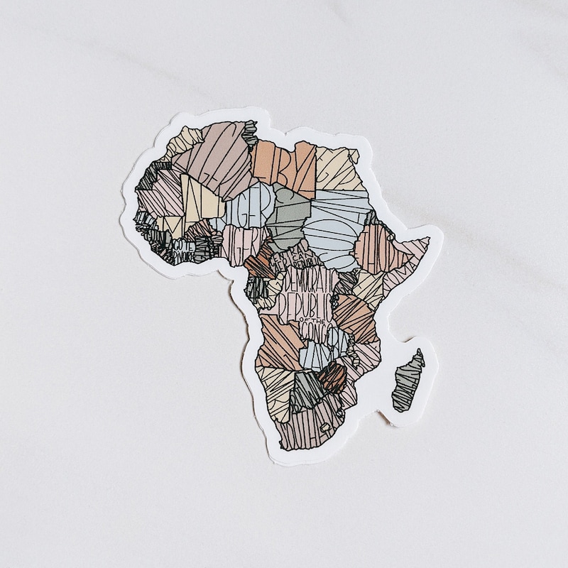 African Stickers - Etsy