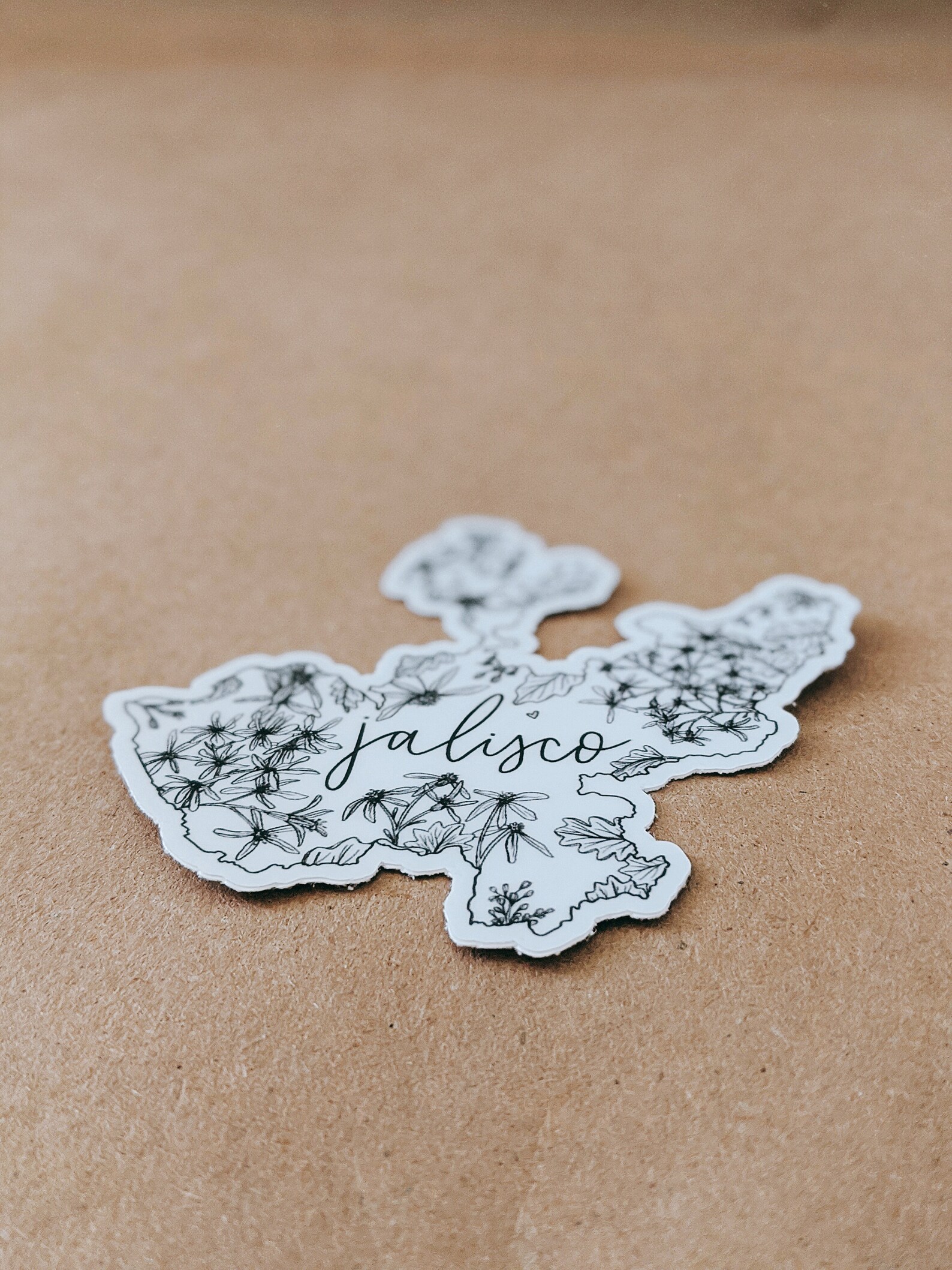 Jalisco Sticker Mexico State Sticker Floral | Etsy