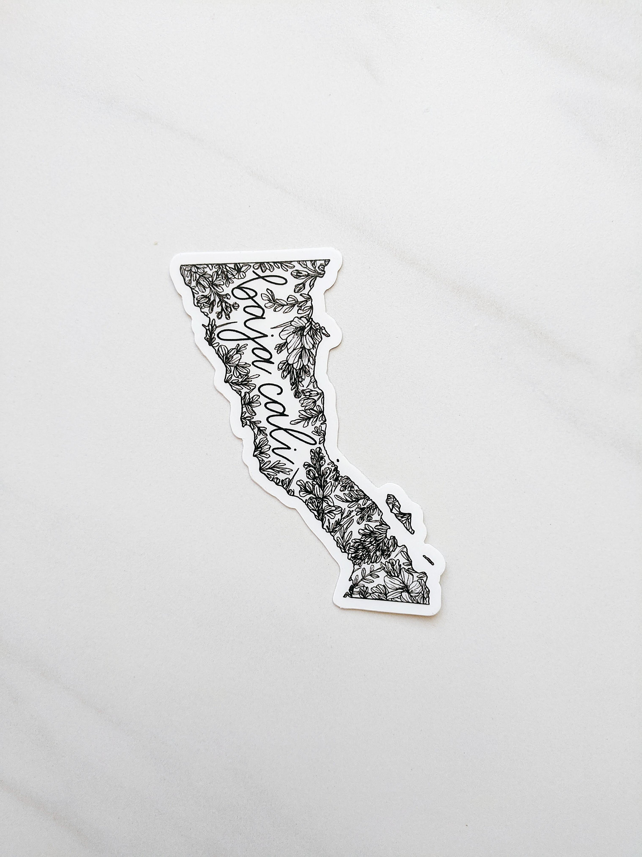 Baja California sticker Mexico state sticker native flora | Etsy