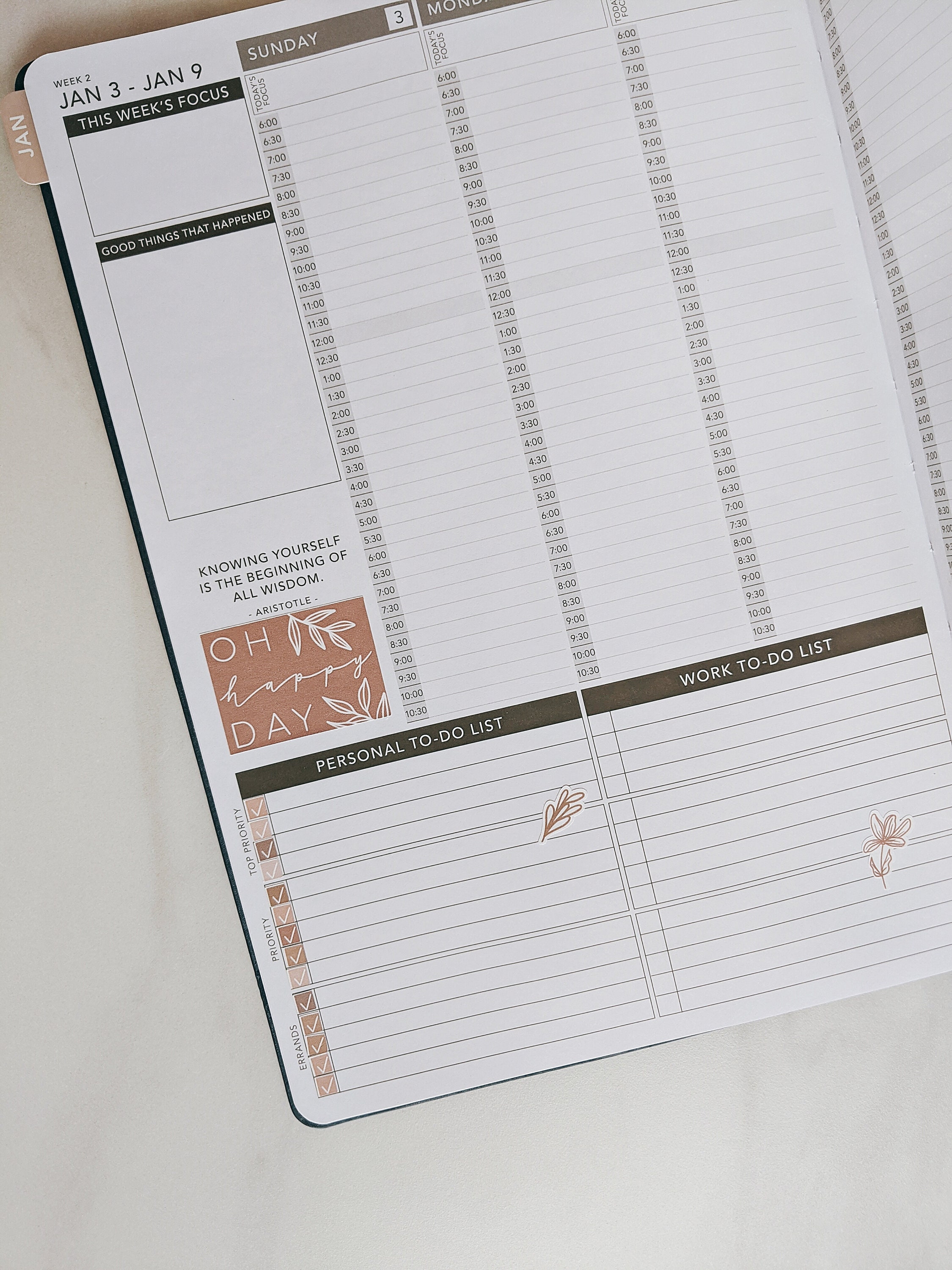 The Planner Banner Sheet Paper Planner Stickers Single | Etsy