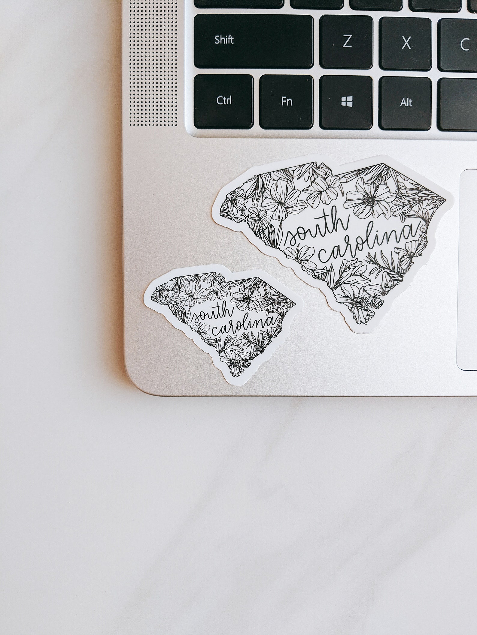 South Carolina Sticker MINI Size Available SC State Flower | Etsy