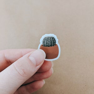 Cacti Trio | Cactus Sticker Set | Vinyl Sticker Pack | Cactus ...