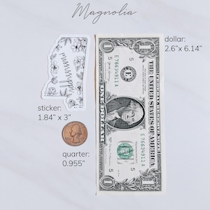 Mississippi Sticker MS State Flower Magnolia Vinyl Decal Waterproof ...