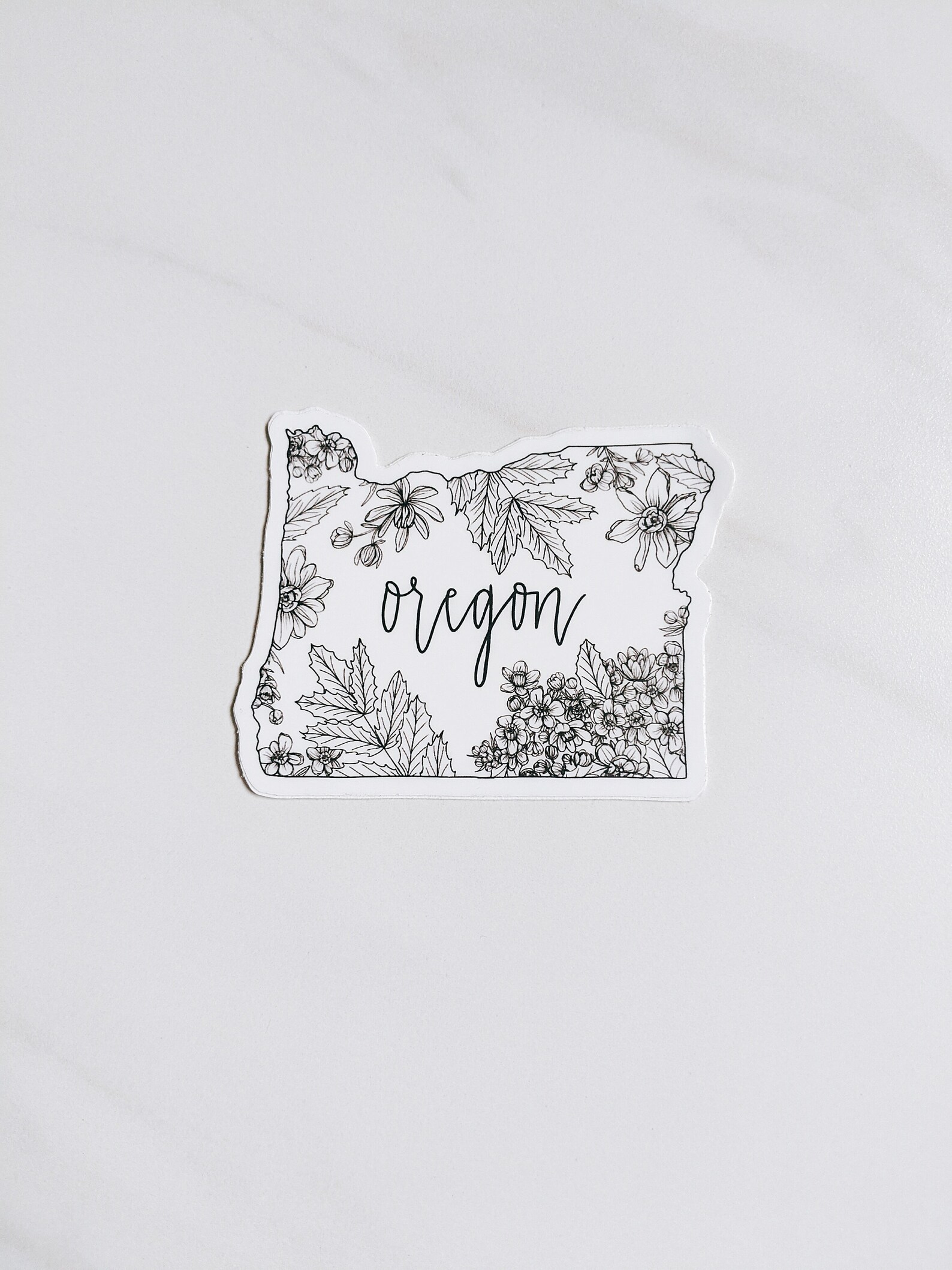 Oregon Sticker OR State Flower Oregon Grape Sticker | Etsy