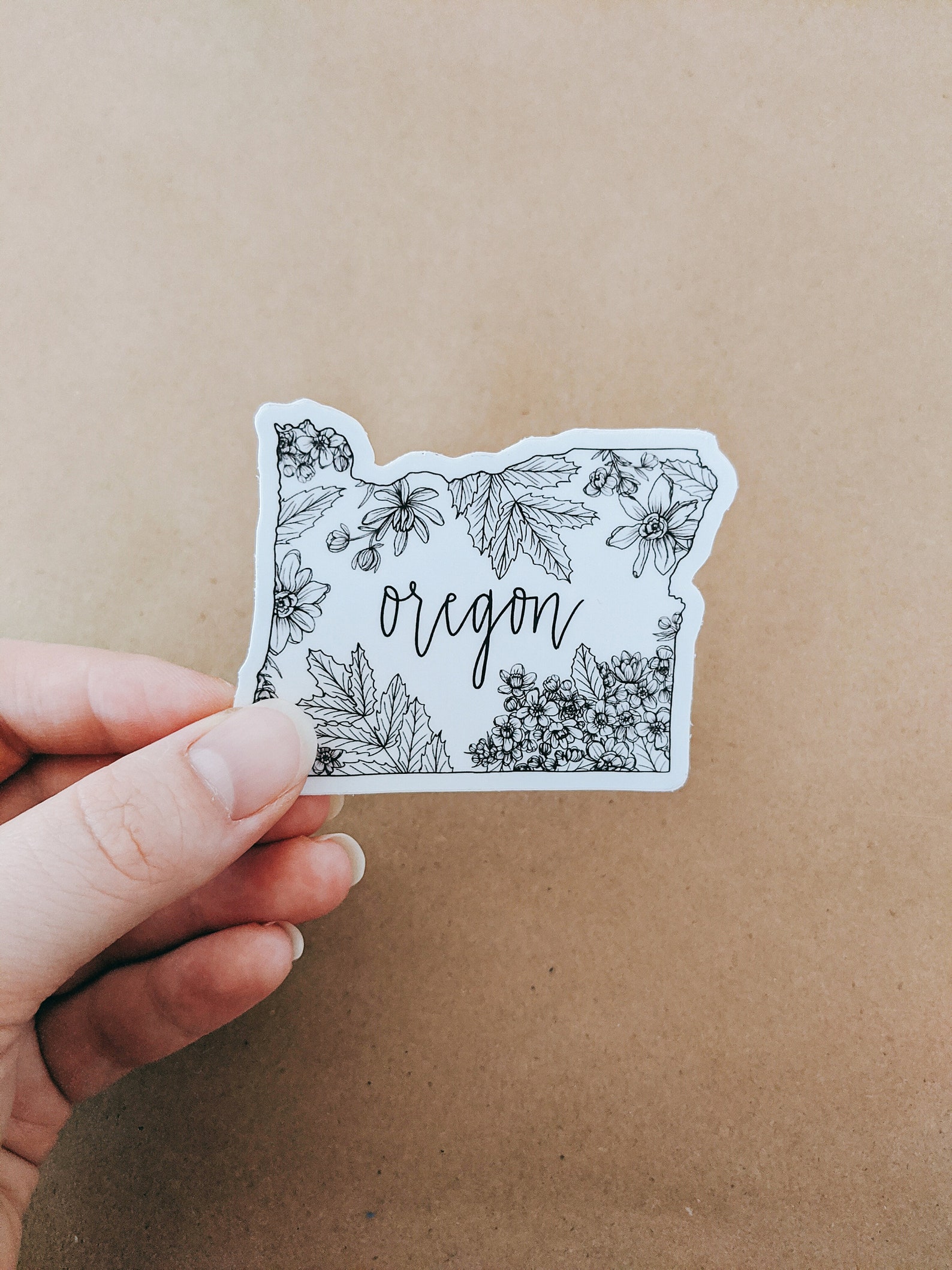 Oregon Sticker OR State Flower Oregon Grape Sticker | Etsy