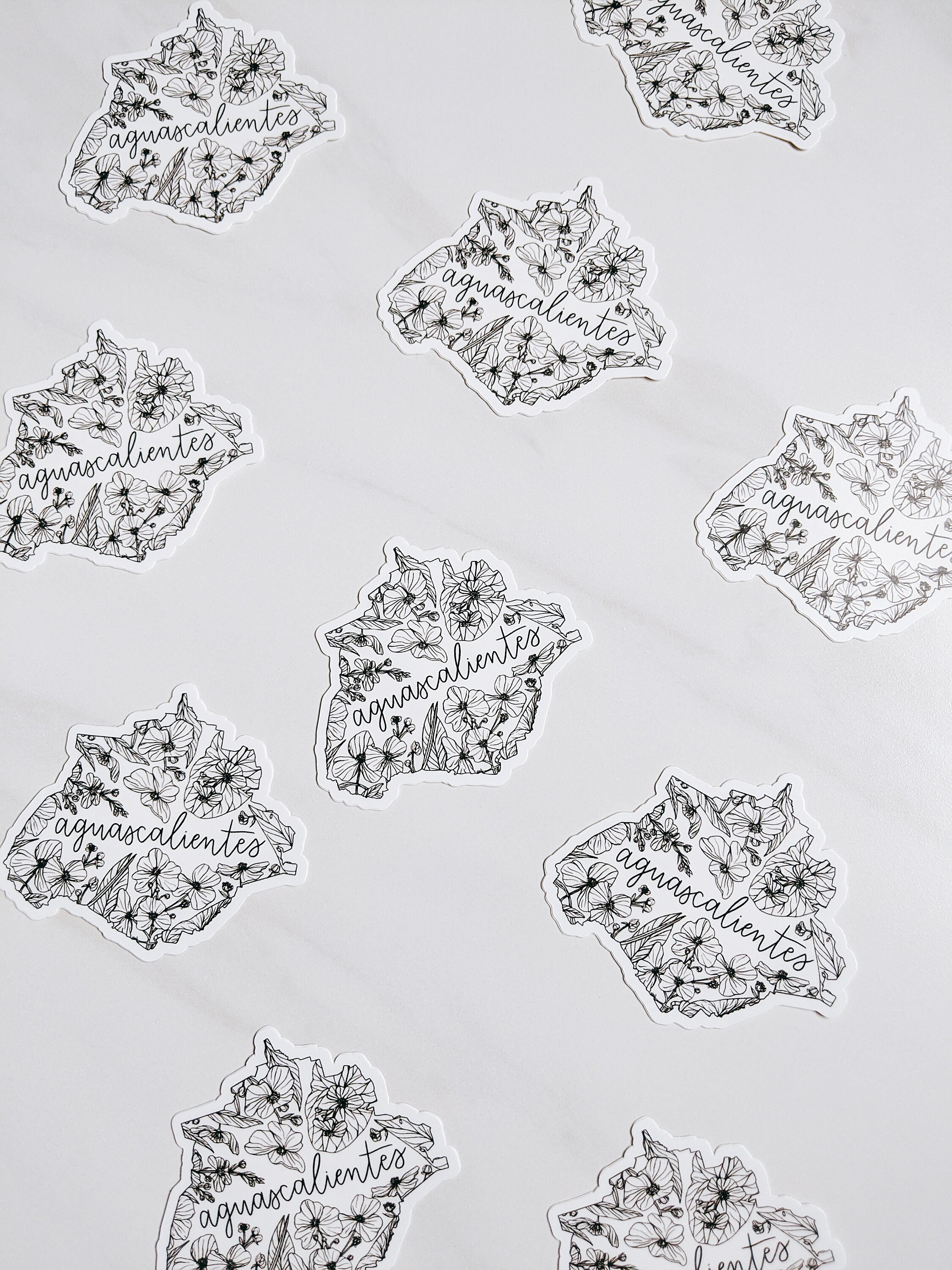 Aguascalientes Sticker Mexico State Sticker Sagittaria | Etsy