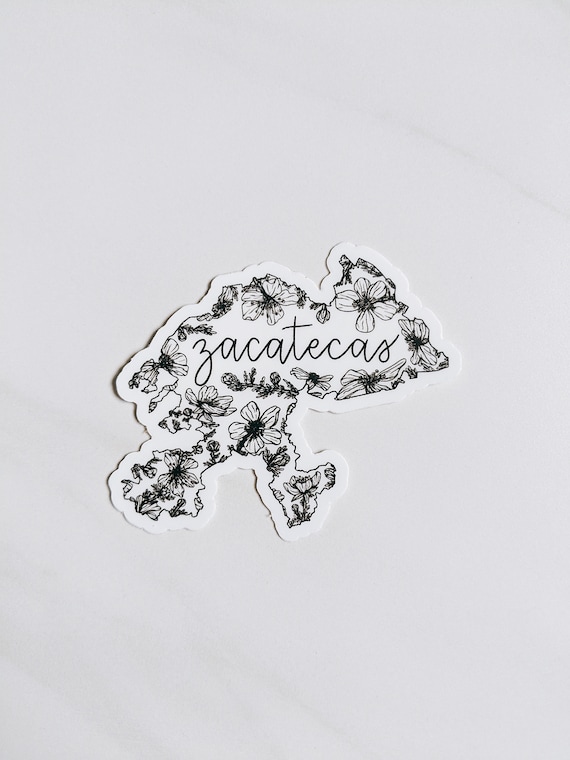 Zacatecas Sticker Mexico State Purshia Mexicana Flower - Etsy