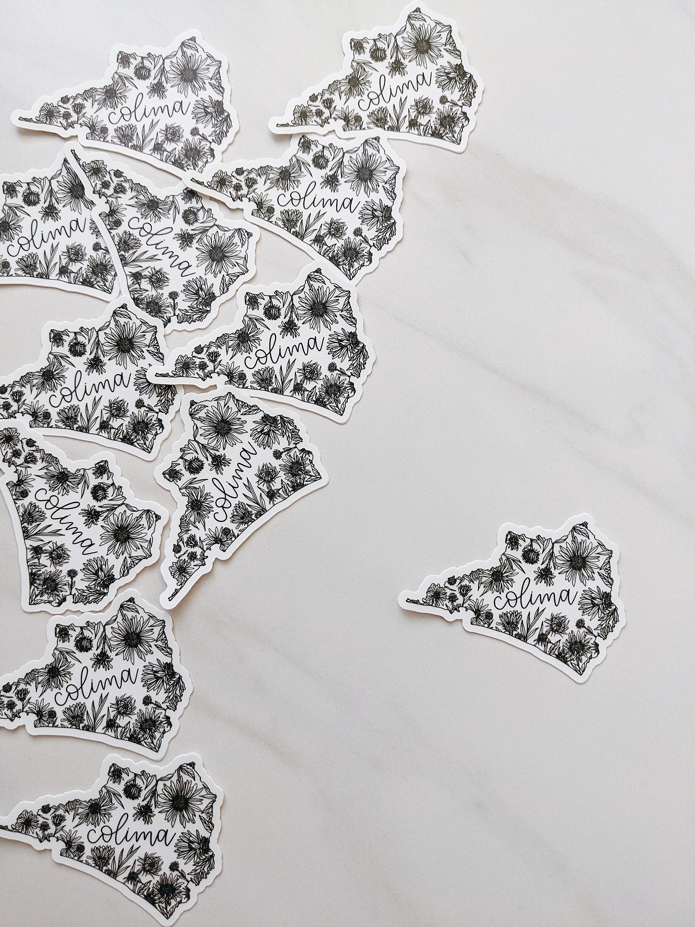 Colima sticker Mexico state grindelia nelsonii decal | Etsy