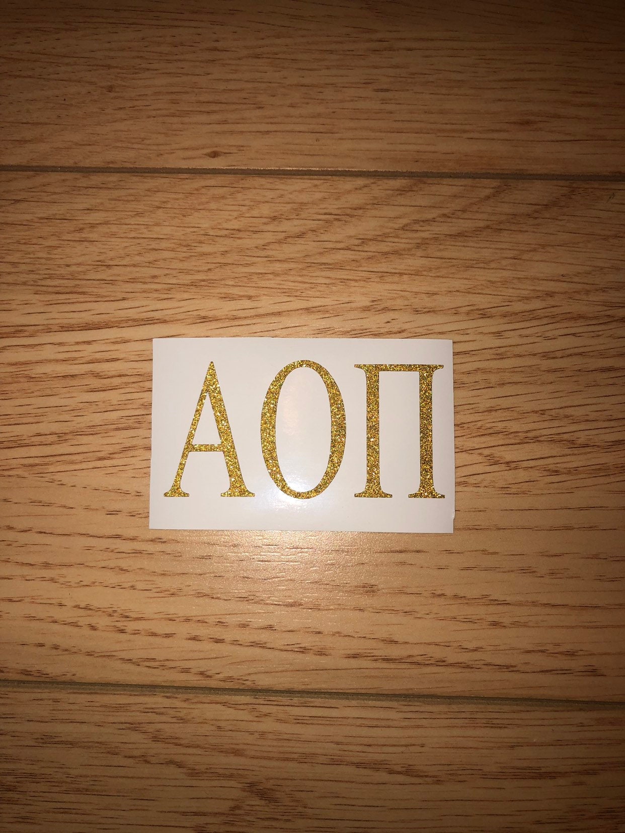 Custom Greek Letter Decal Personalized Greek Letters | Etsy