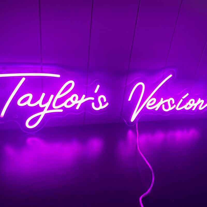 Taylor Swiftie Neon Sign - Etsy