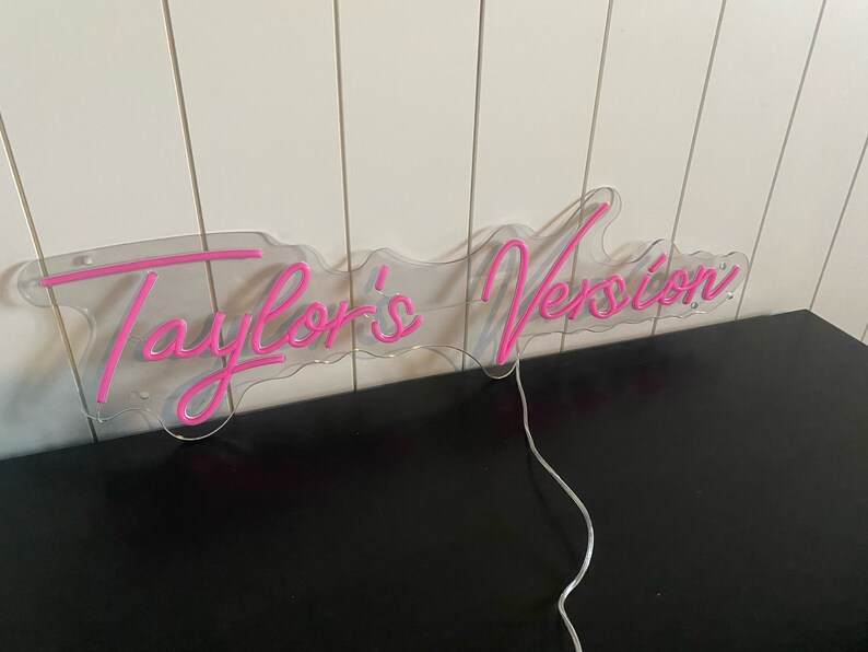 Taylor's Version (taylor Swift) LED Neon Sign - Etsy