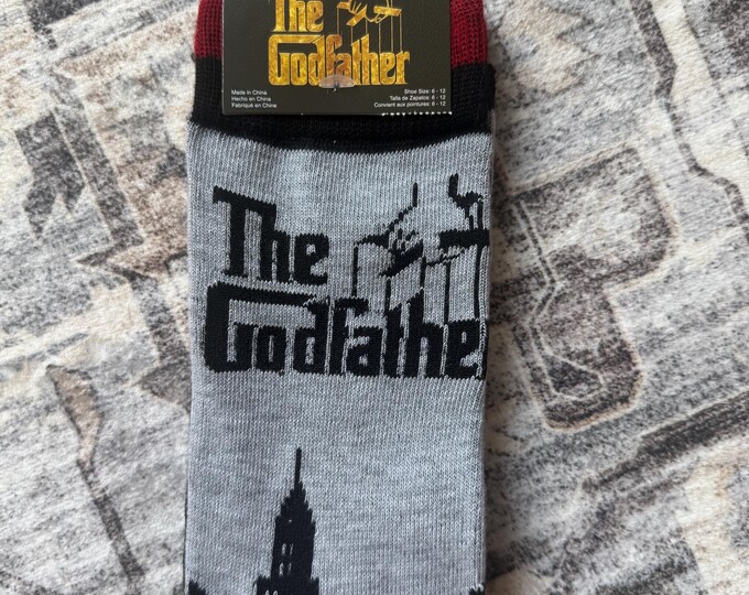 Novelty Socks. the Godfather, Classic Movie Gift God Parent Cinema - Etsy