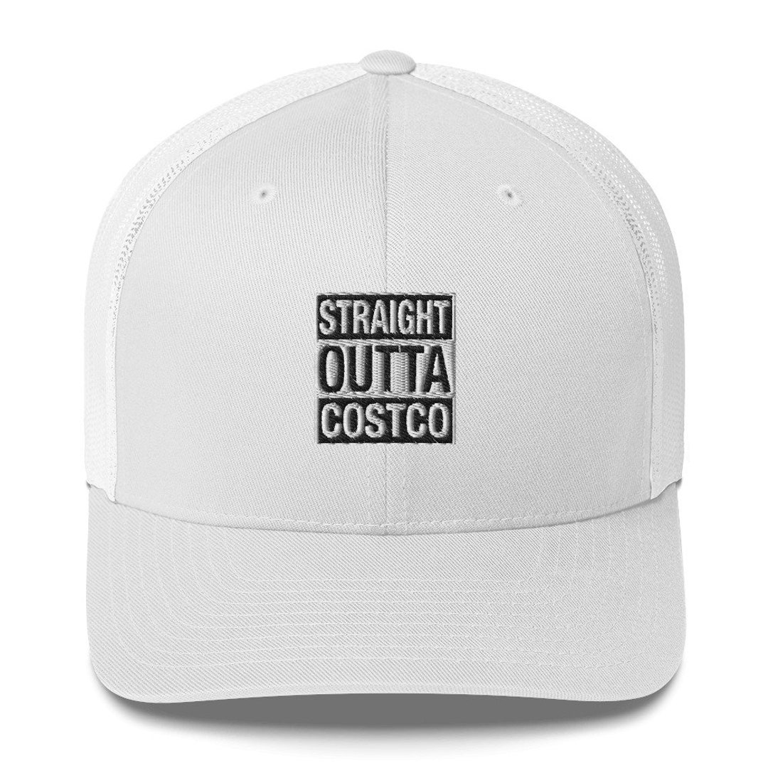 Straight Outta Costco Unisex Embroidered Trucker Cap Hat - Etsy