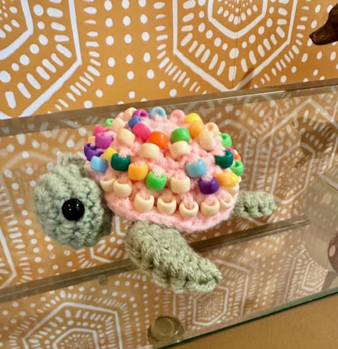 Beaded Fidget Sea Turtle Crochet Pattern (PDF Pattern) - Etsy