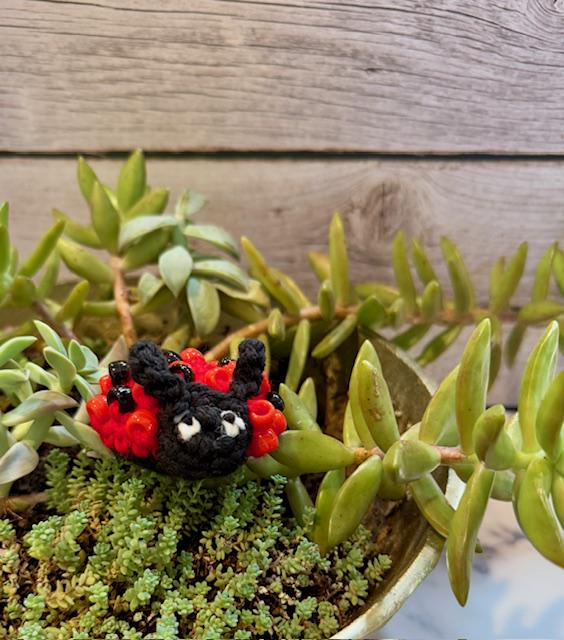 Beaded Fidget Ladybug Crochet Pattern (PDF Pattern) - Etsy