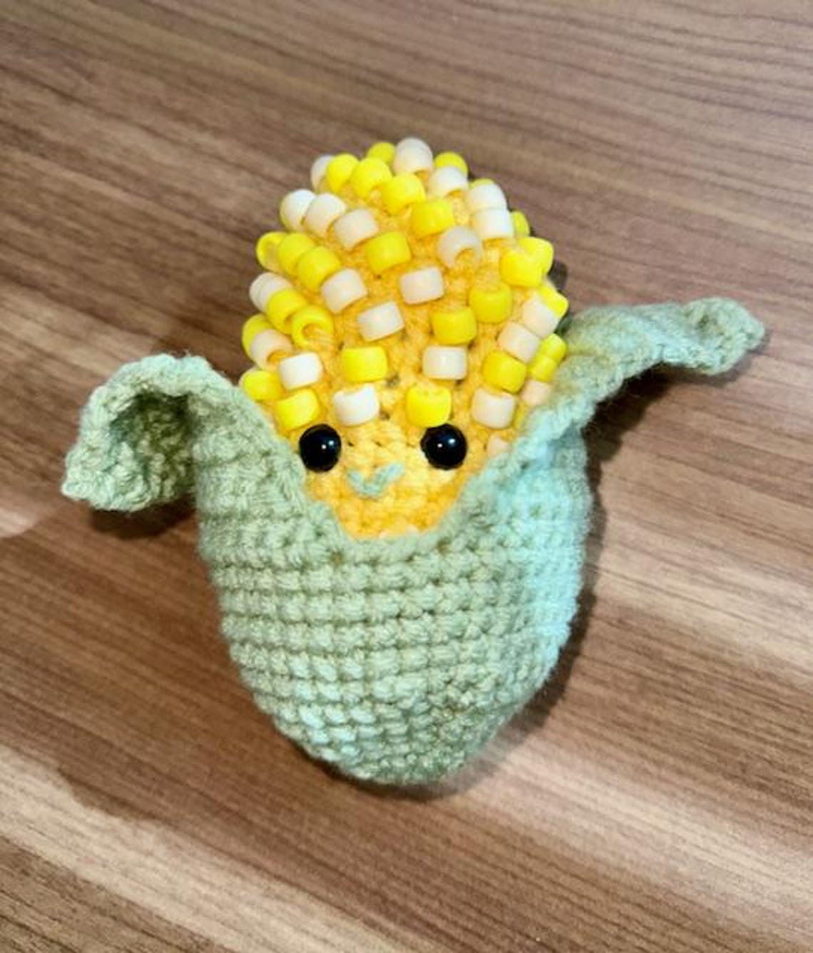 Crochet Corn Fidget Toy Pattern: No-sew Beaded Design (PDF Pattern) - Etsy