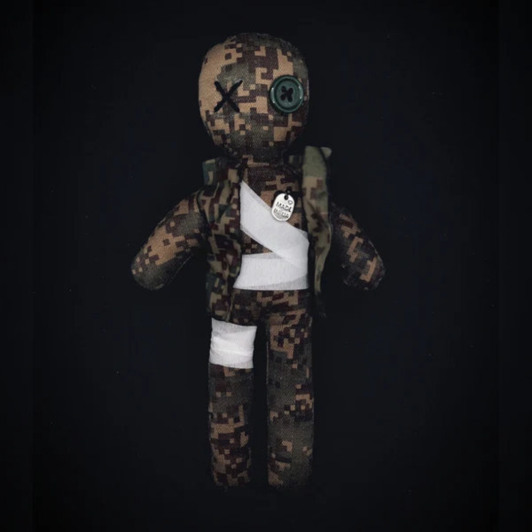 Voodoo Orcs Doll Handmade From Russian Military Uniforms, Trophies of ...