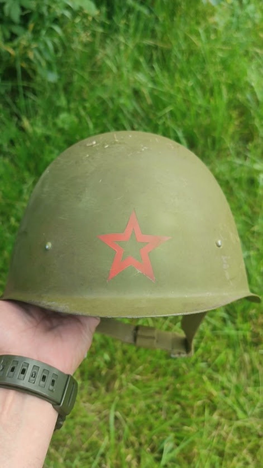 Original Steel Helmet Decal USSR 1957 Military Soviet Army WWII ,,ssh40 ...