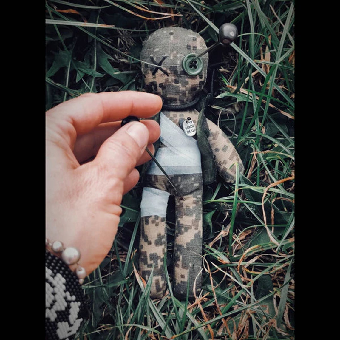 Voodoo Orcs Doll Handmade From Russian Military Uniforms, Trophies of ...