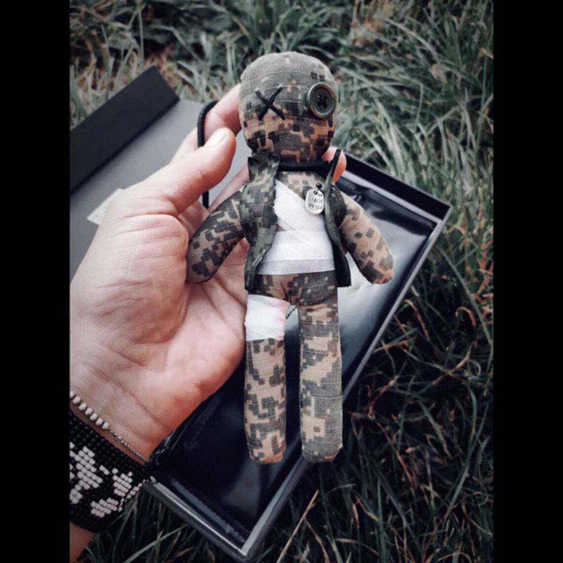 Voodoo Orcs Doll Handmade From Russian Military Uniforms, Trophies of ...