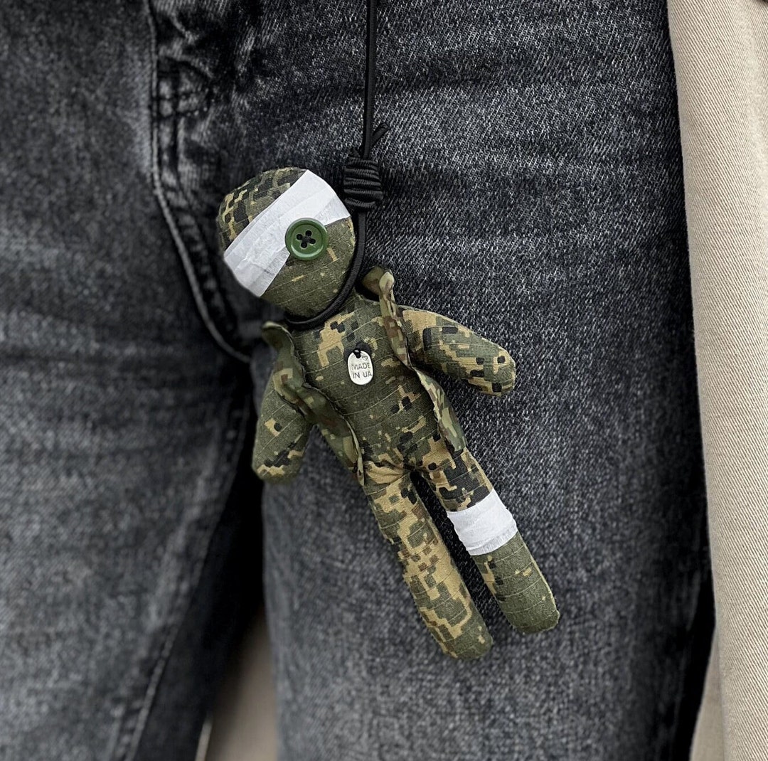 Handmade Voodoo Orcs Stress Relief Doll, Crafted From Russian Military ...