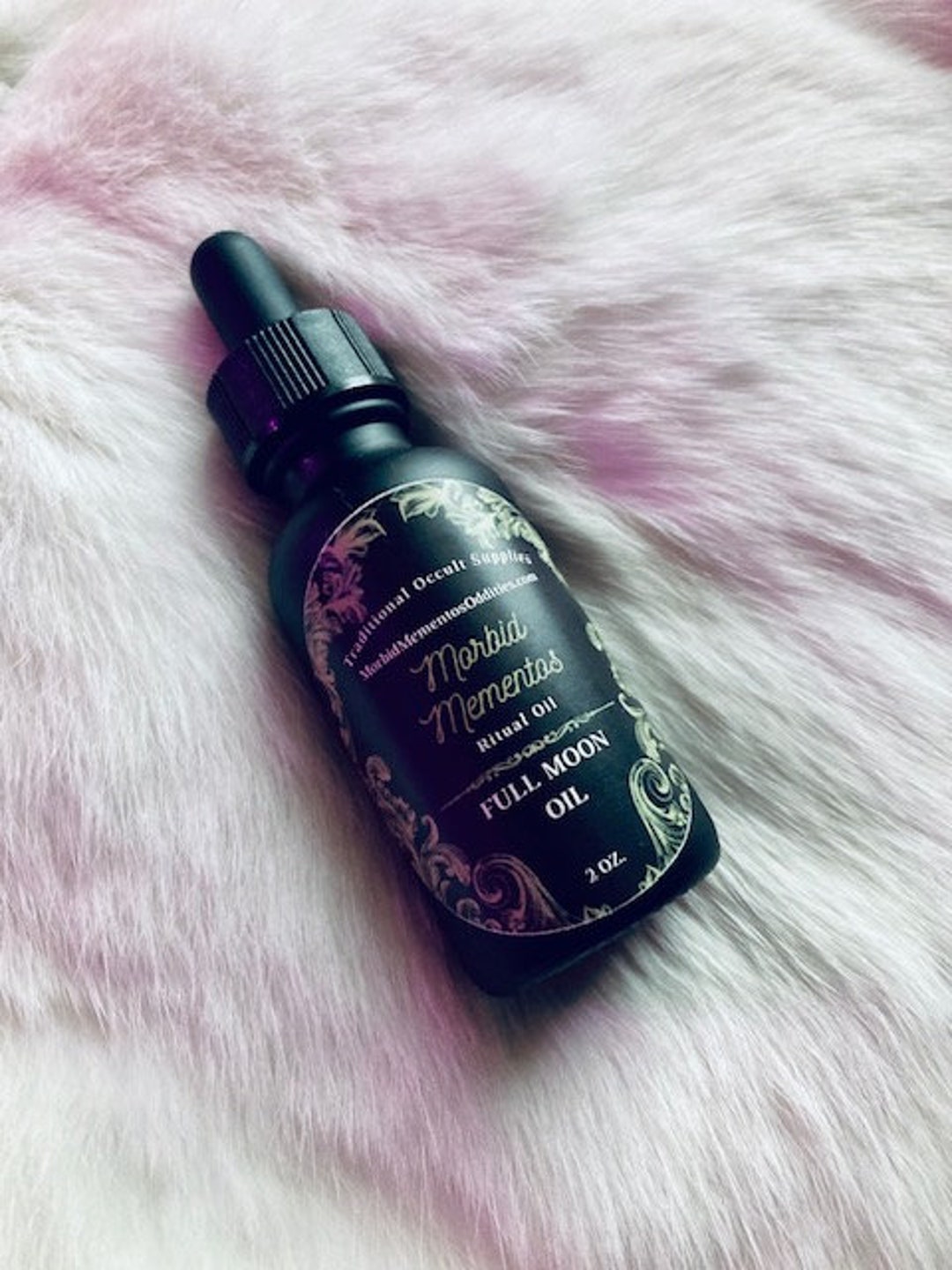 Full Moon Oil - Ritual Oil - Witchcraft - Occult - Manifestation - Moon ...