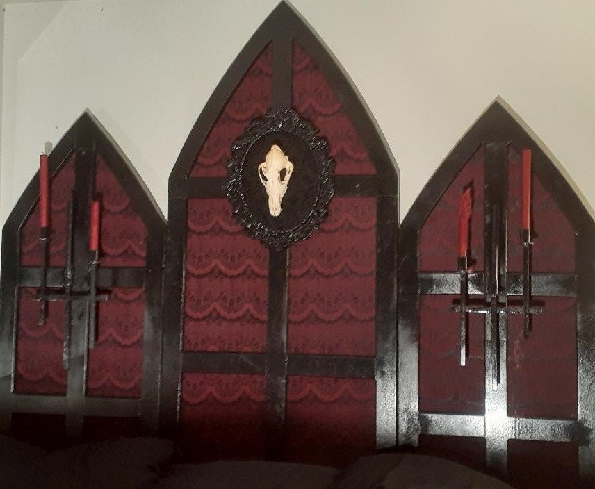 Amazing Custom Made Gothic Headboard Local Pick up ONLY - Etsy