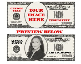 Prop Custom Fake Money Cash Bills Play Bachelorette Party Birthday ...