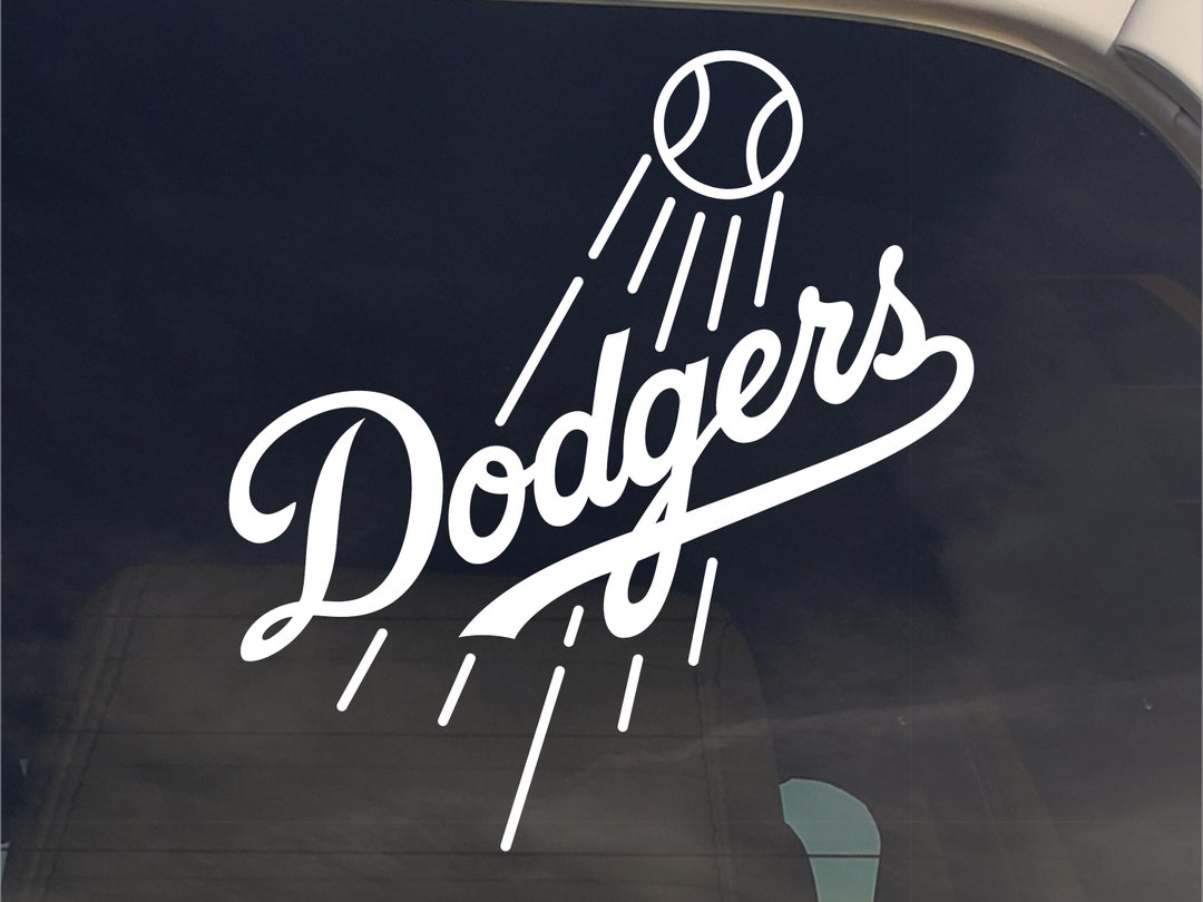 Los Angeles Dodgers Car Decal, Window, Laptop, Bumper Sticker ...
