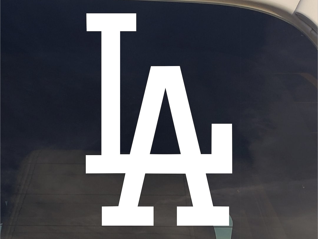 Los Angeles Dodgers Car Decal, Window, Laptop, Bumper Sticker ...