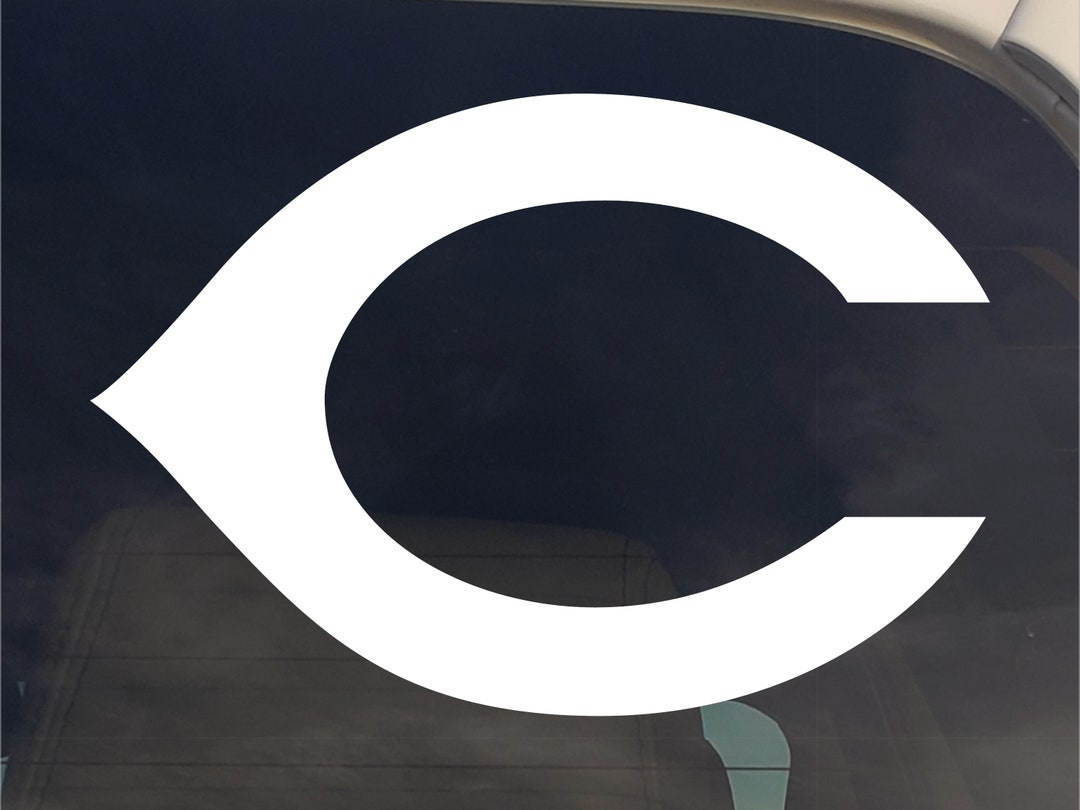 Cincinnati Reds Car Decal, Window, Laptop, Bumper Sticker, Hydroflask ...