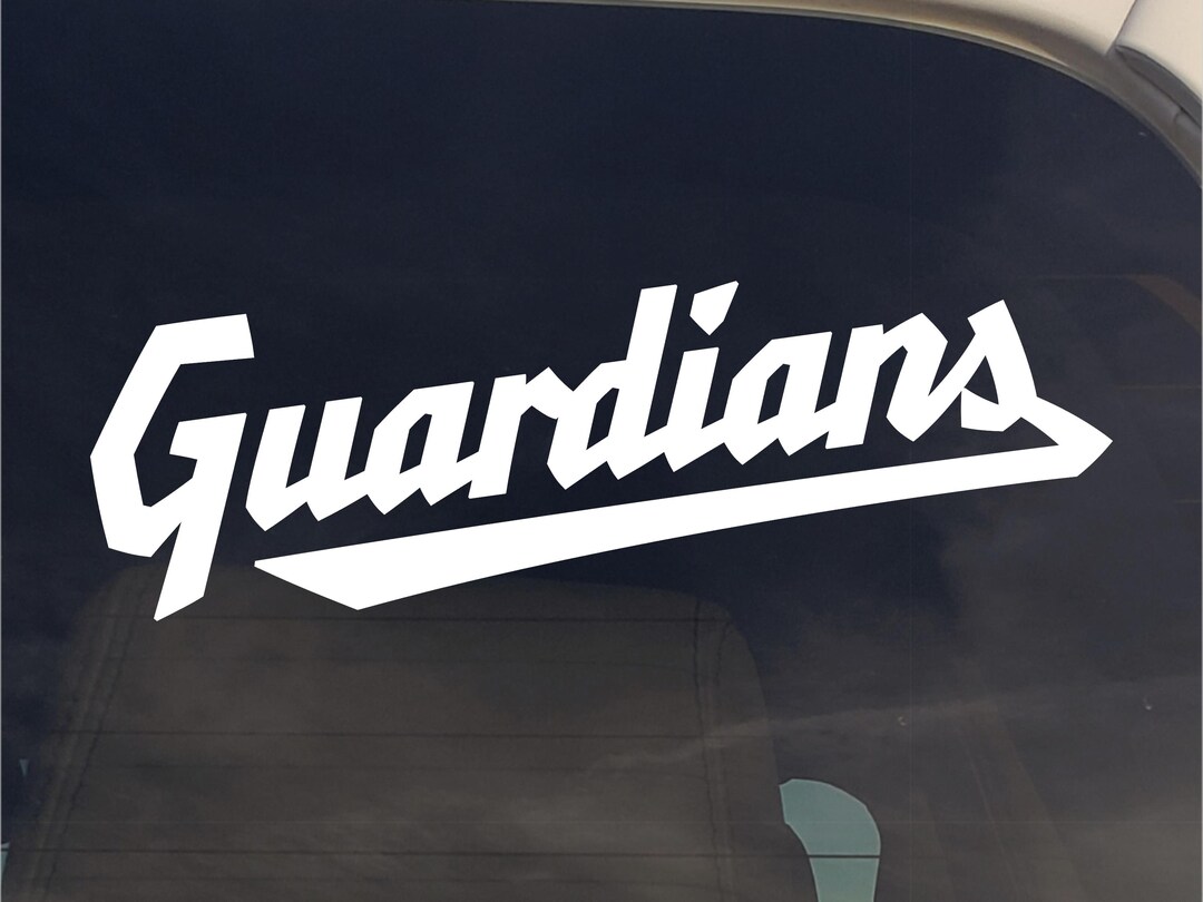 Cleveland Guardians Car Decal, Window, Laptop, Bumper Sticker ...