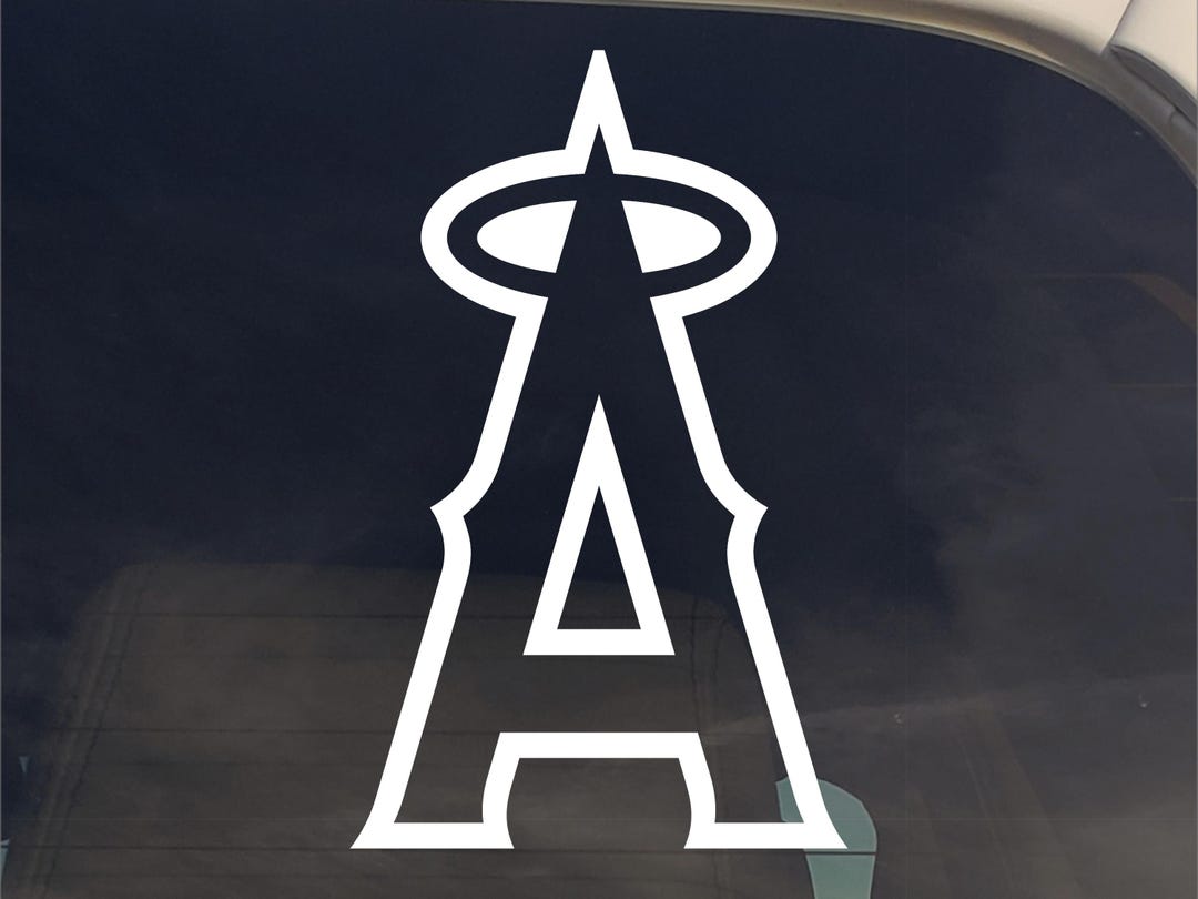 Anaheim Angels Car Decal, Window, Laptop, Bumper Sticker, Hydroflask ...