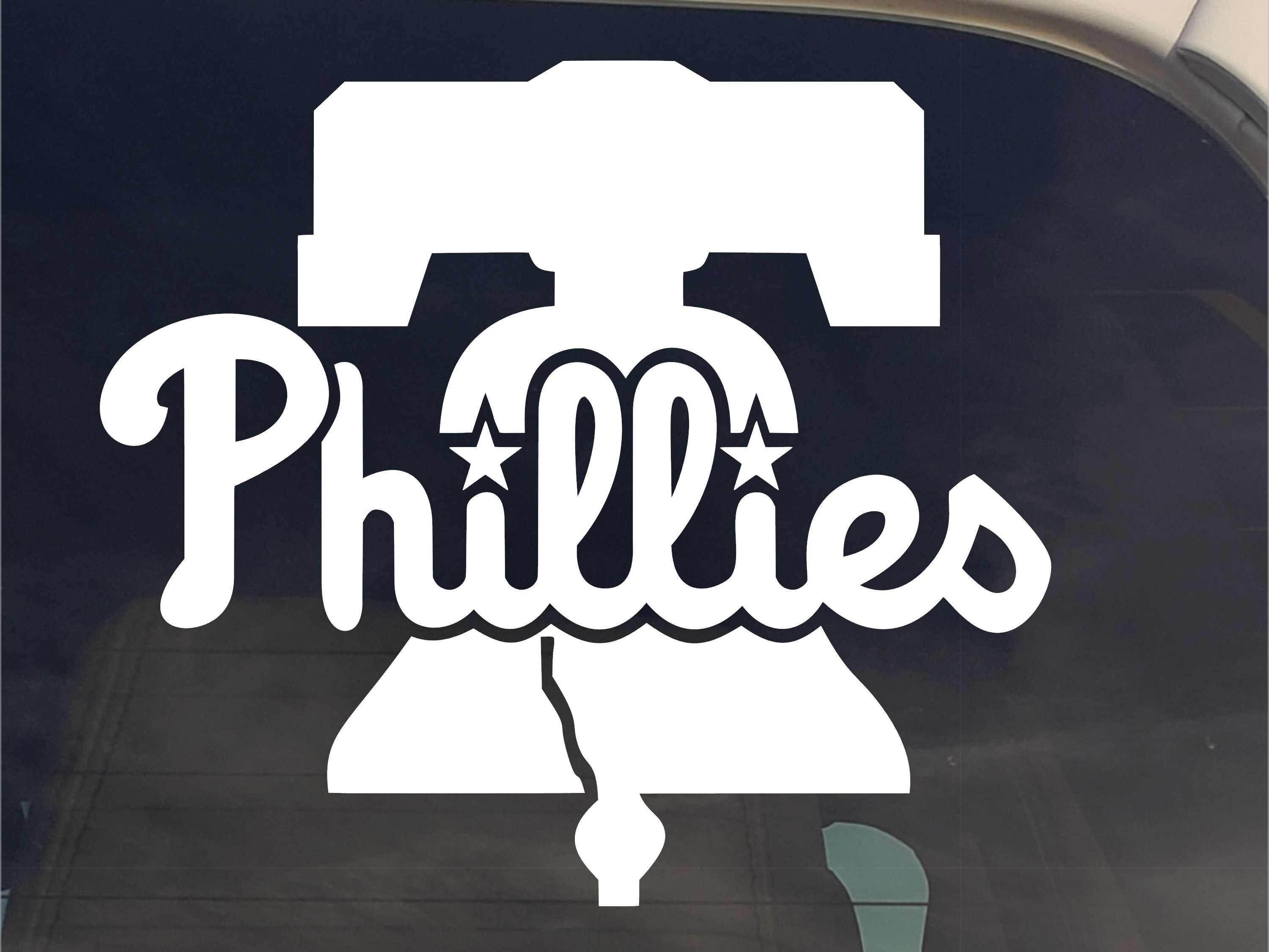 Philadelphia Phillies Car Decal, Window, Laptop, Bumper Sticker ...